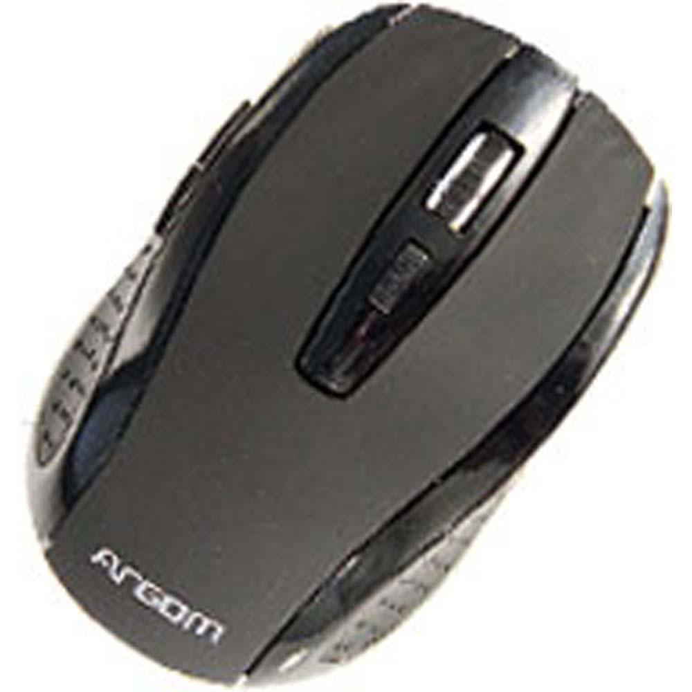 MOUSE ARGOM 2.4GHZ WIRELESS BLACK ARG-MS-0032B