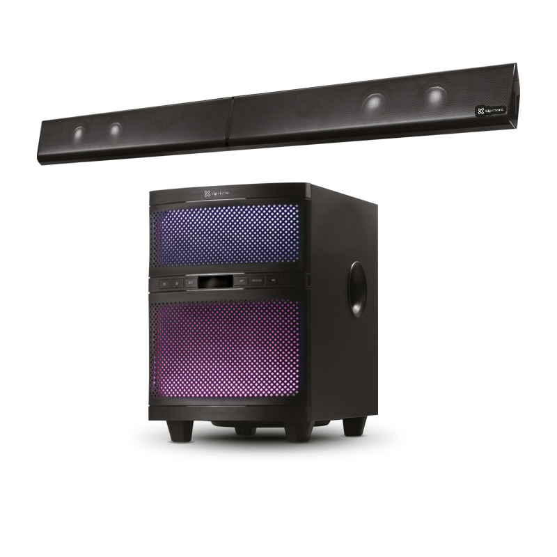 Klip Xtreme KSB-250 - Sound bar - Wireless - Black - 2.1CH Sound System