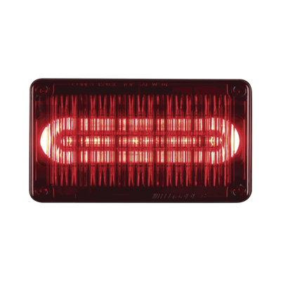 Luz perimetral LED PriZm ™ II de 4x6 con bisel, lente transparente y ...