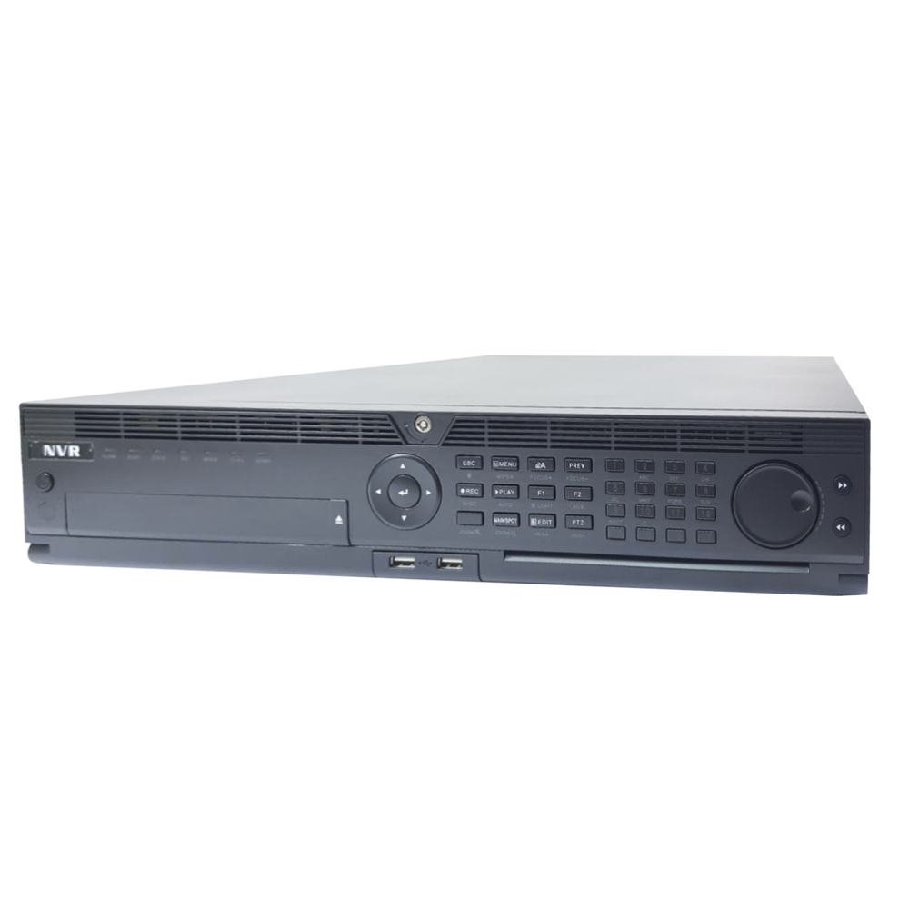 Technology 4K, NVR 64 IP Channels with Video Compression H.265