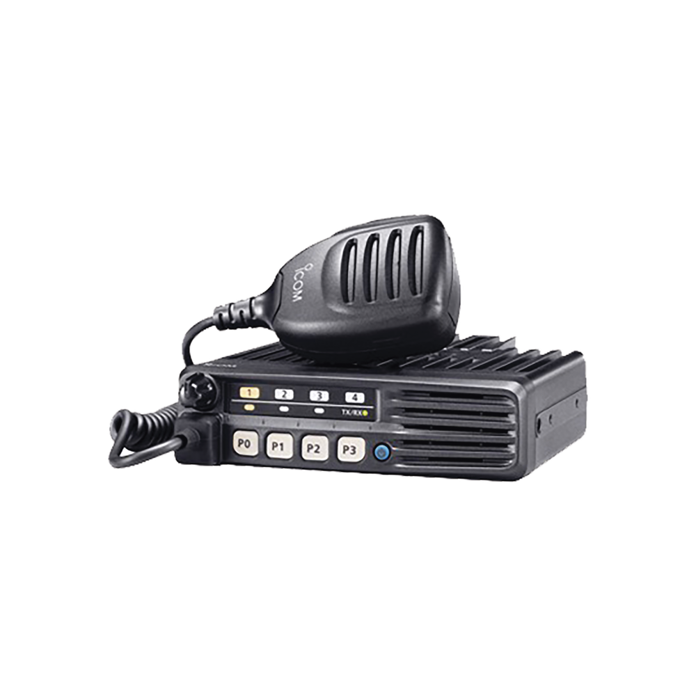 ICOM Mobile 50 Watts VHF, 45 Watts UHF, 8 Channels, MDC-1200
