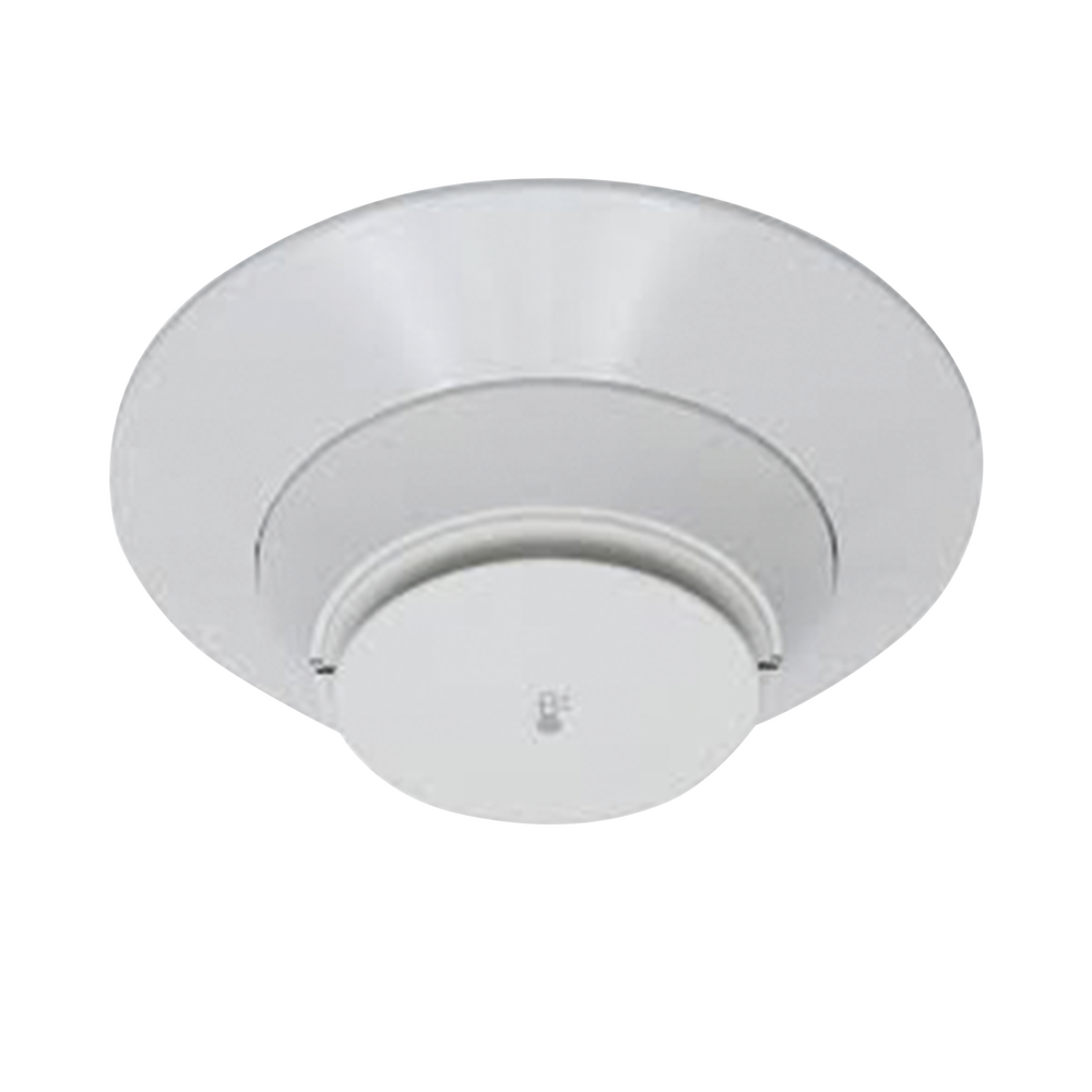 White Color Addressable Fixed Heat Detector at 135 °F, for Use with ...