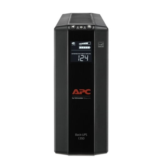 APC Back-UPS Pro BX1350M-LM60 - Line interactive - 810 Watt - 1350VA VA ...