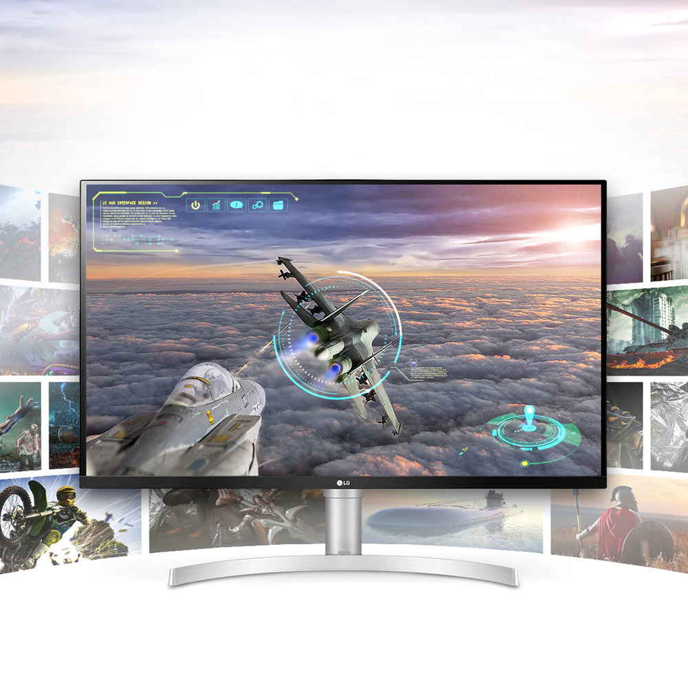LG 32UN500-W - LED-backlit LCD monitor - 32" - 3840 x 2160 - HDMI ...