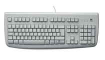 Logitech DeLuxe 250 Keyboard teclado PS/2 Gris