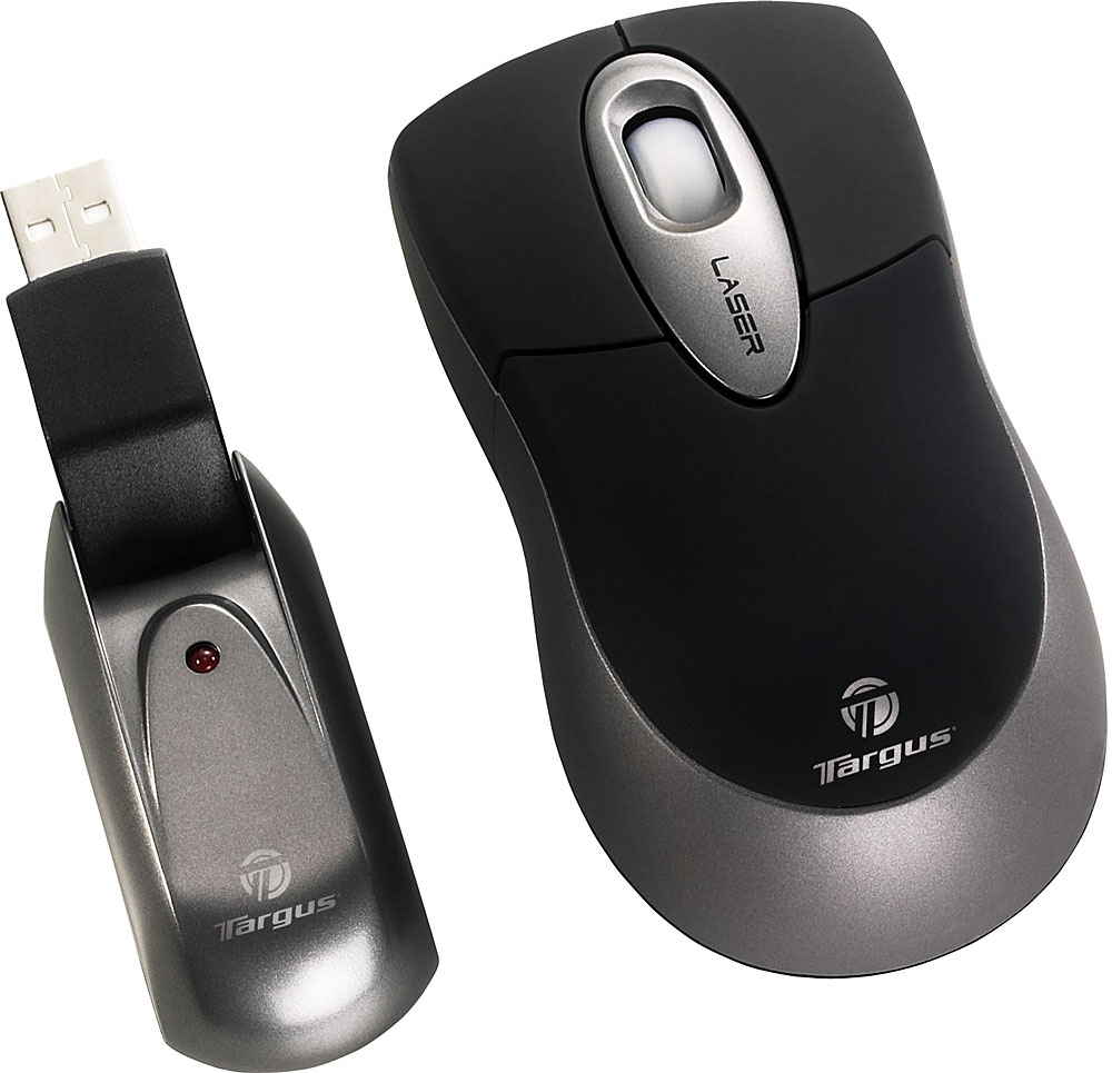 Targus Wireless Rechargeable Laser Mouse ratón RF inalámbrico