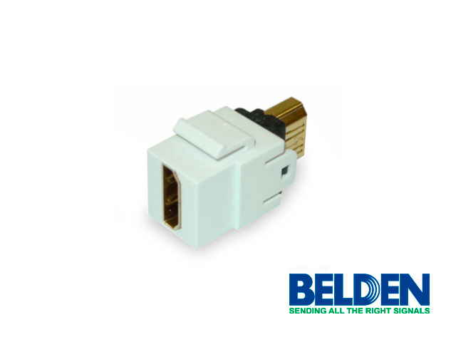 INSERTO HDMI BELDEN AX105345-EW BLANCO PARA FACE PLATE