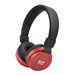 Klip Xtreme KHS-620 - Auriculares con diadema con micro - en oreja - Bluetooth - inalámbrico - rojo